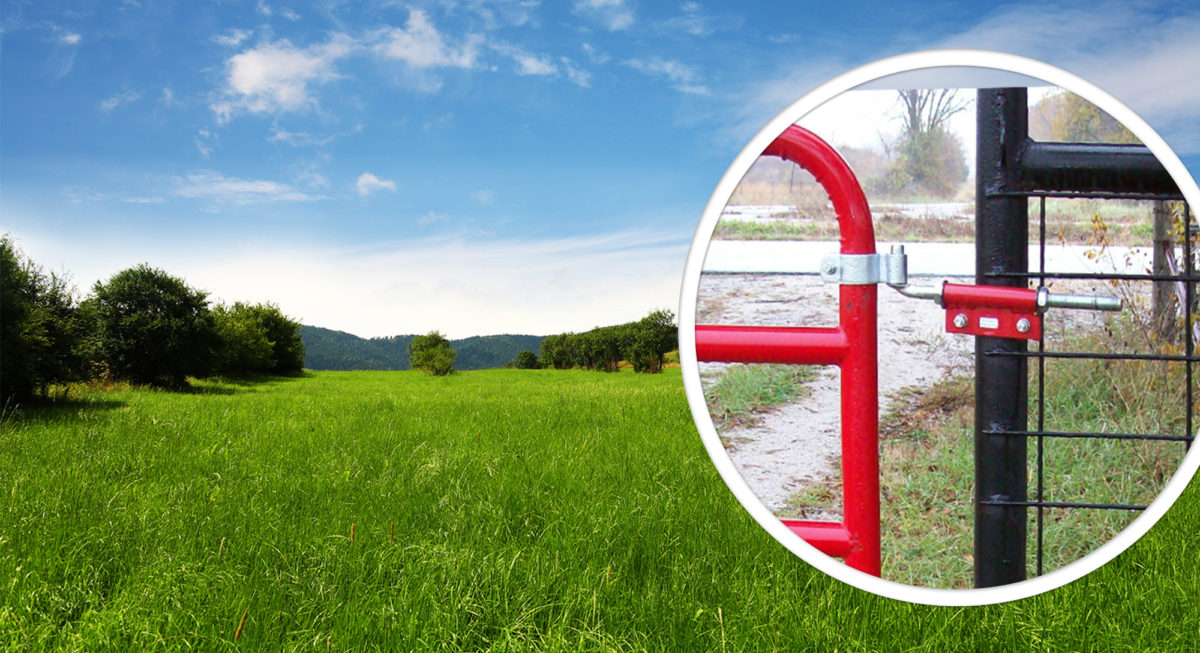 Automatic Farm Gate Openers | EZ Hinge Farm Gate | Farmer Made in America